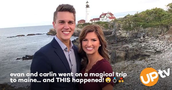 Carlin Bates and Evan Stewart Are Engaged! - UPtv